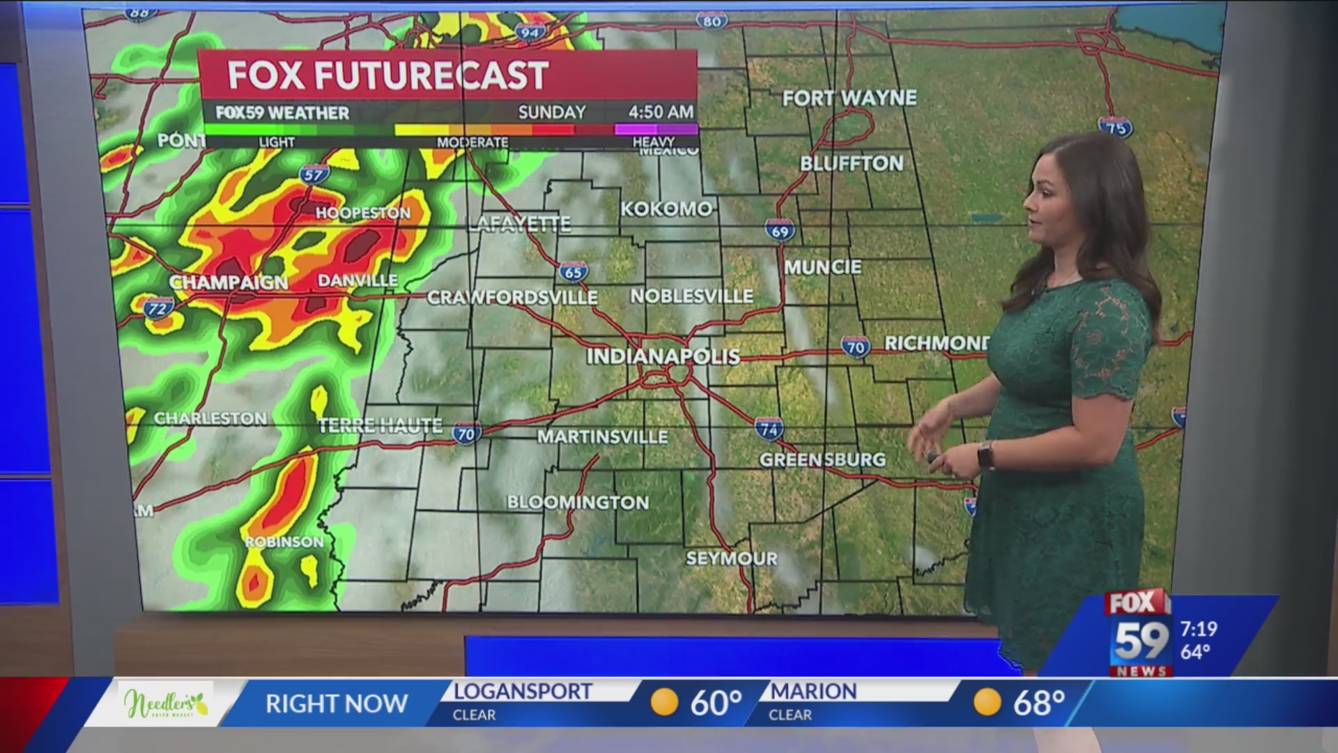 Hotter, more humid weekend; tracking Sunday storms – Fox 59