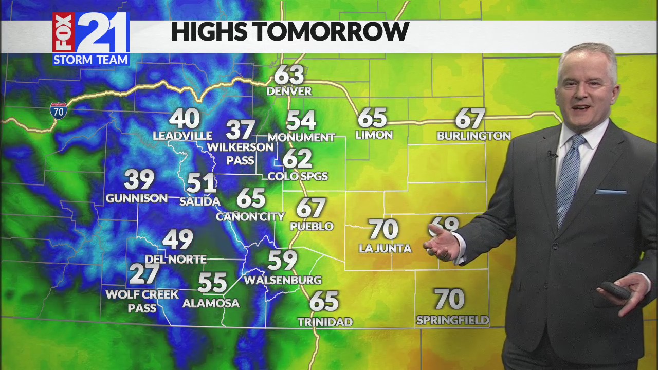 Fox 21 Storm Team Forecast – FOX21 News Colorado