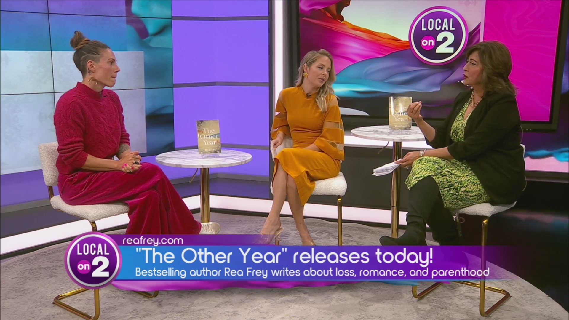 Bestselling author Rea Frey’s new book releases today! – WKRN News 2