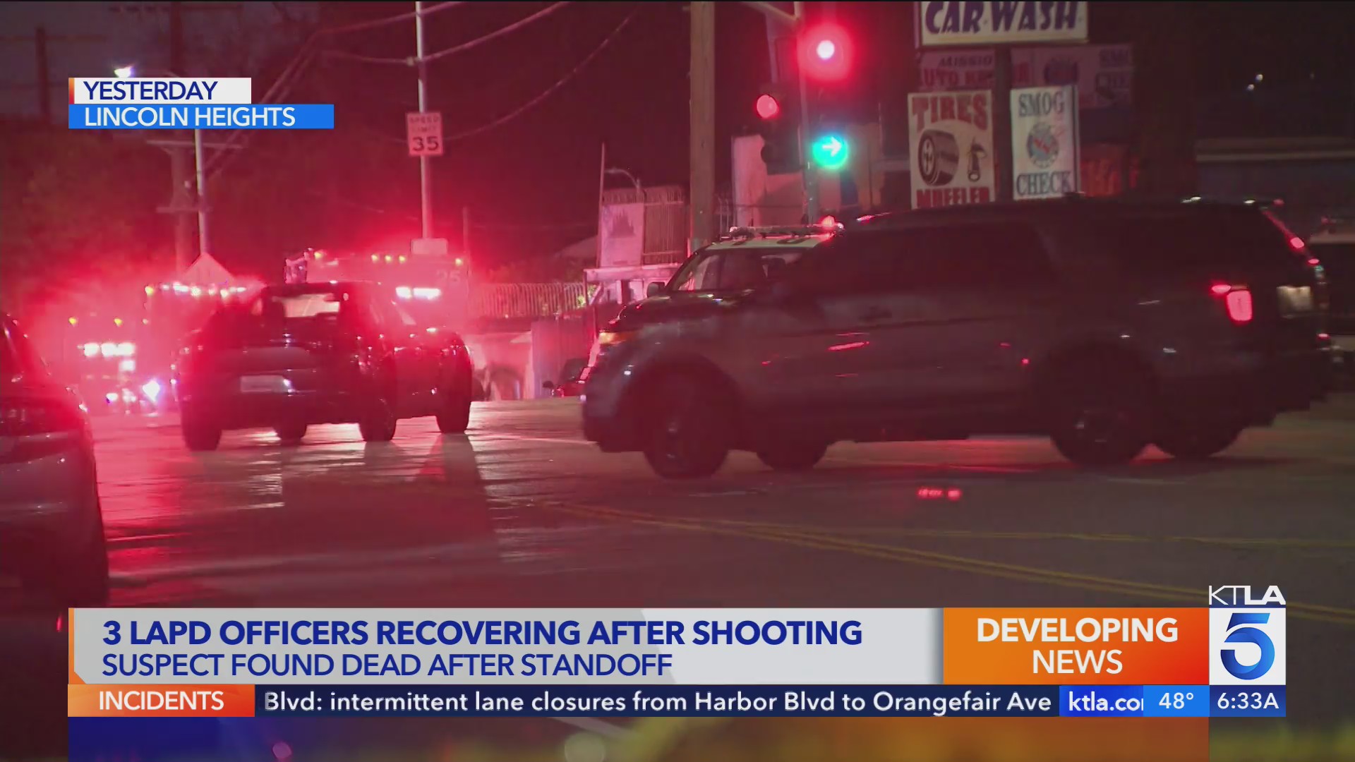 LAPD officers in stable condition following shooting in East Los ...