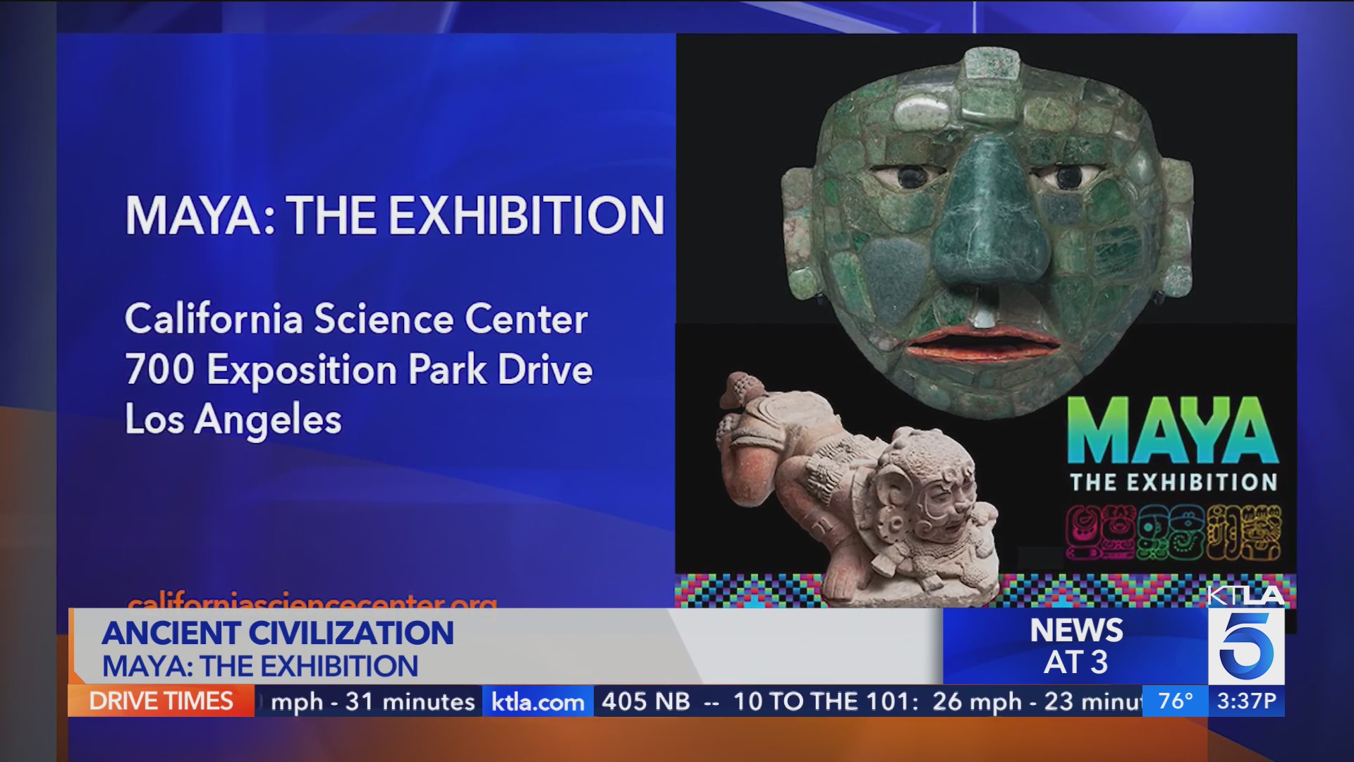 Maya: The Exhibition – KTLA