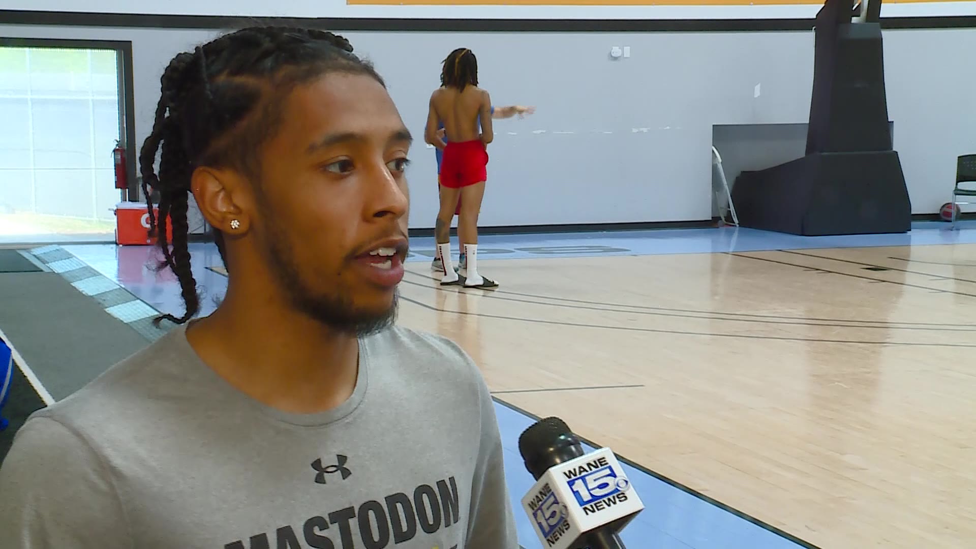 Damian Chong Qui interview at PSG workout on 6/20/23 – WANE 15