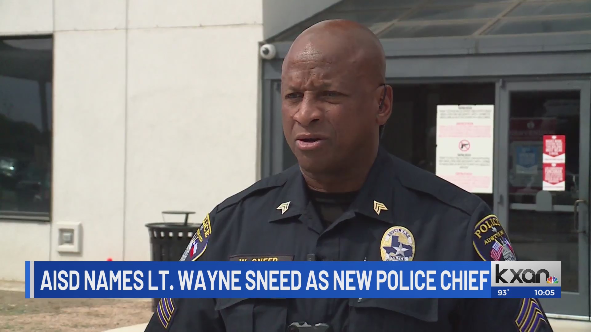 Austin ISD names Wayne Sneed as new police chief – KXAN Austin