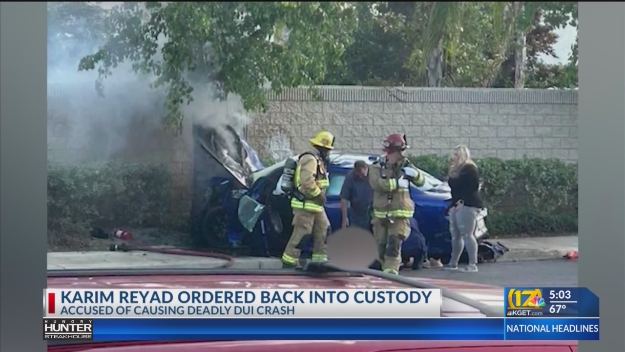 Karim Reyad ordered back into custody – KGET 17 News