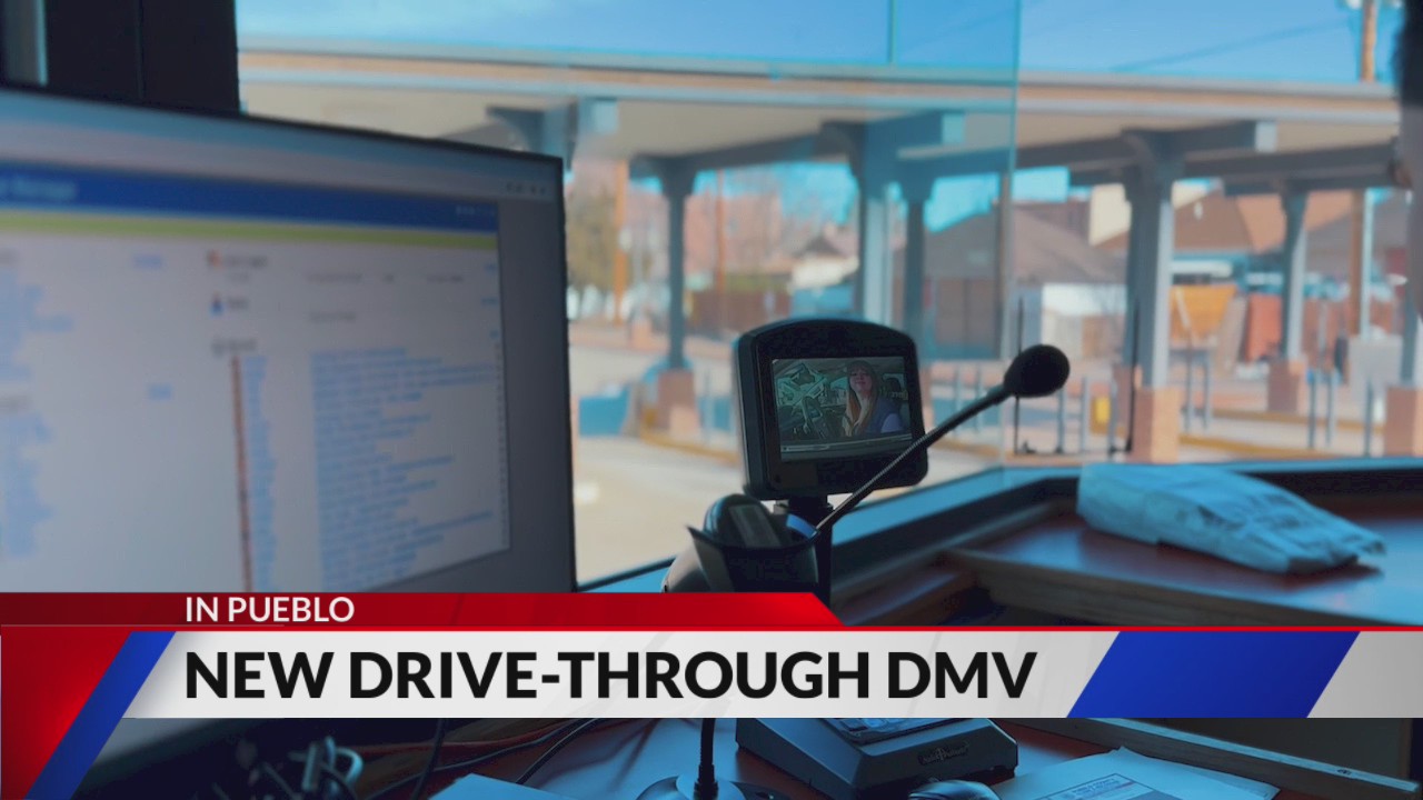 New drive-thru DMV opens in Pueblo – FOX21 News Colorado