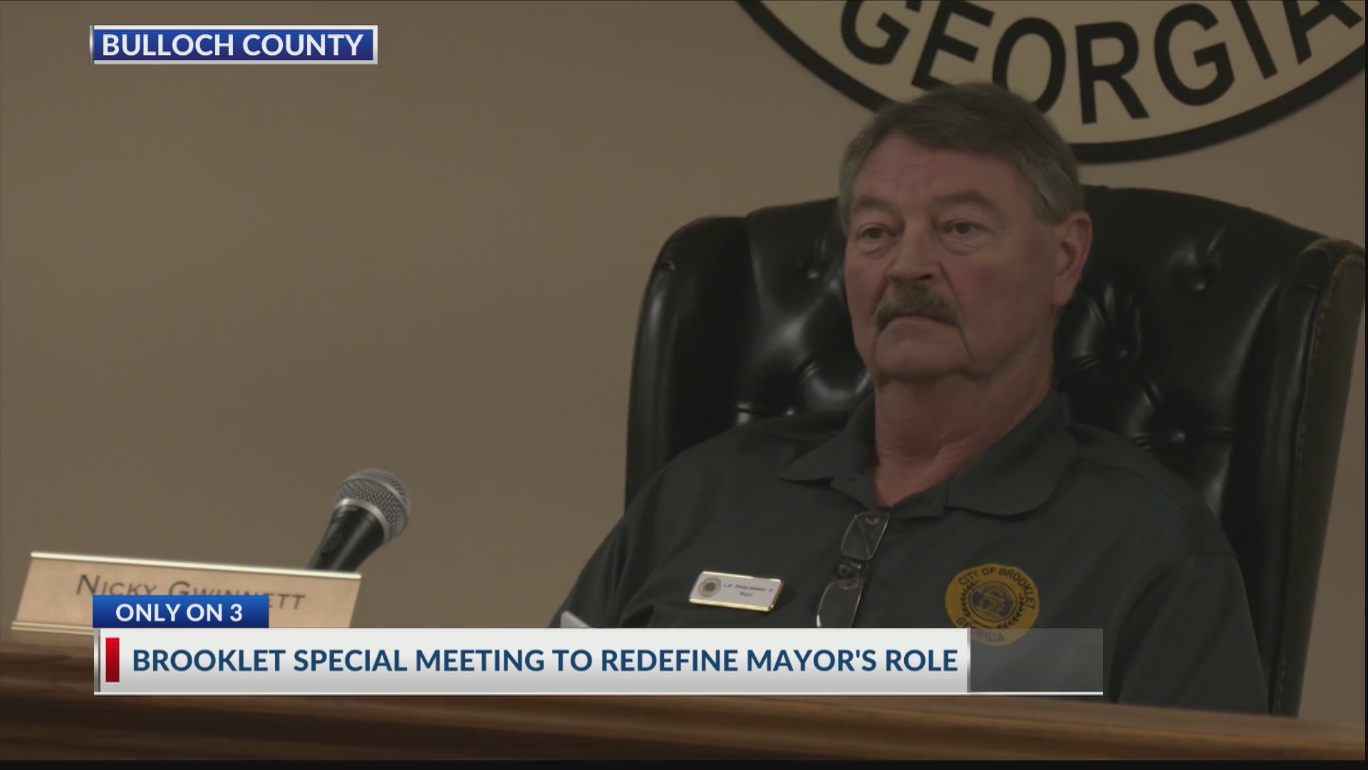 Brooklet mayor’s role to be ‘redefined’ in special-called meeting after ...