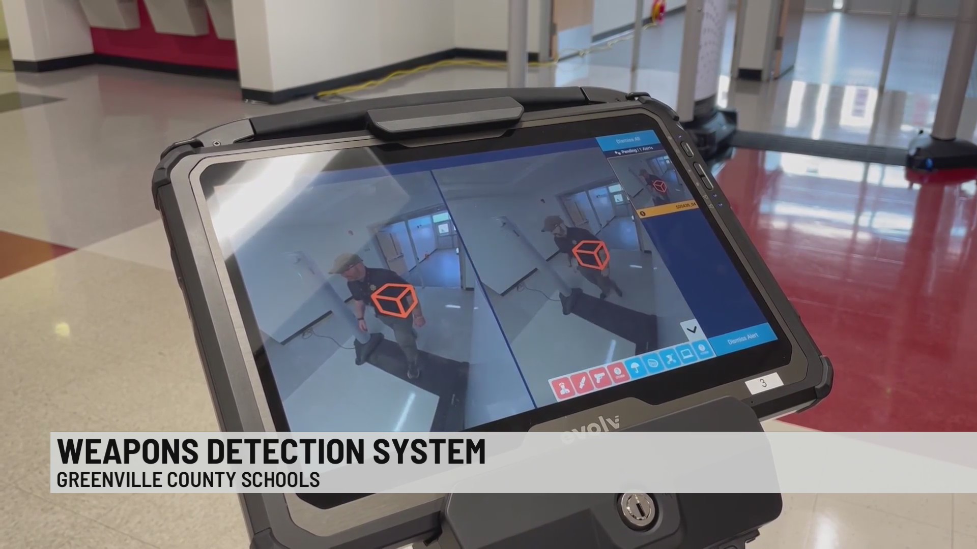 Greenville Co. Schools unveils ‘Evolv,’ a new weapons detection system ...