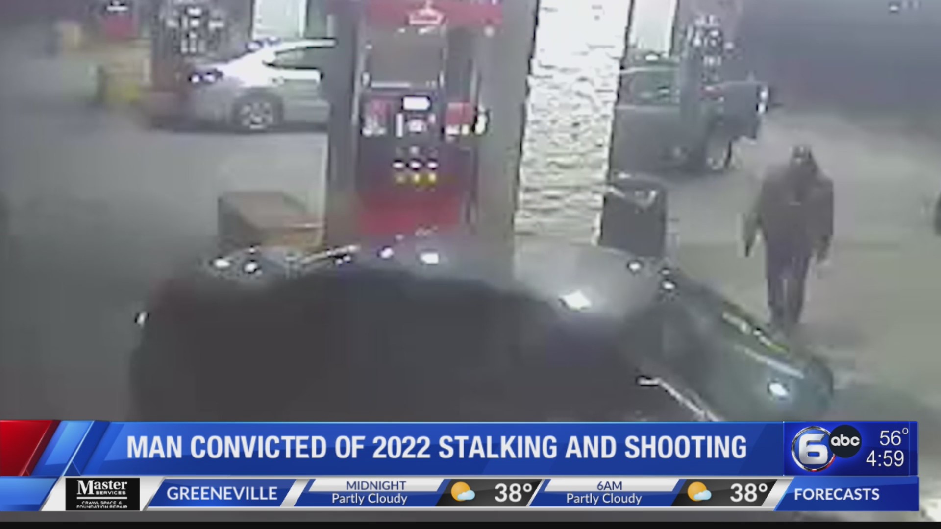 Man convicted of 2022 stalking and shooting – WATE 6 On Your Side
