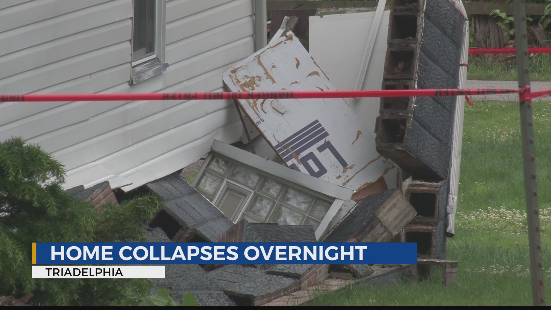 Ohio County home has collapsed after tractor-trailer crashes – WTRF