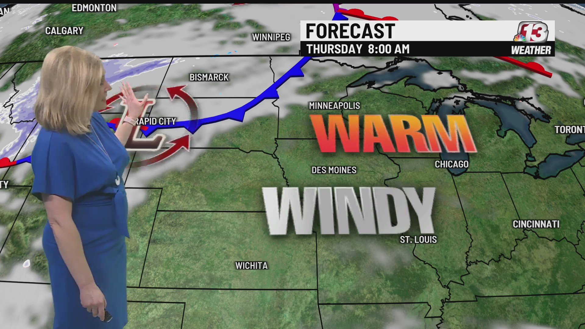 Thursday Weather Forecast – who13.com