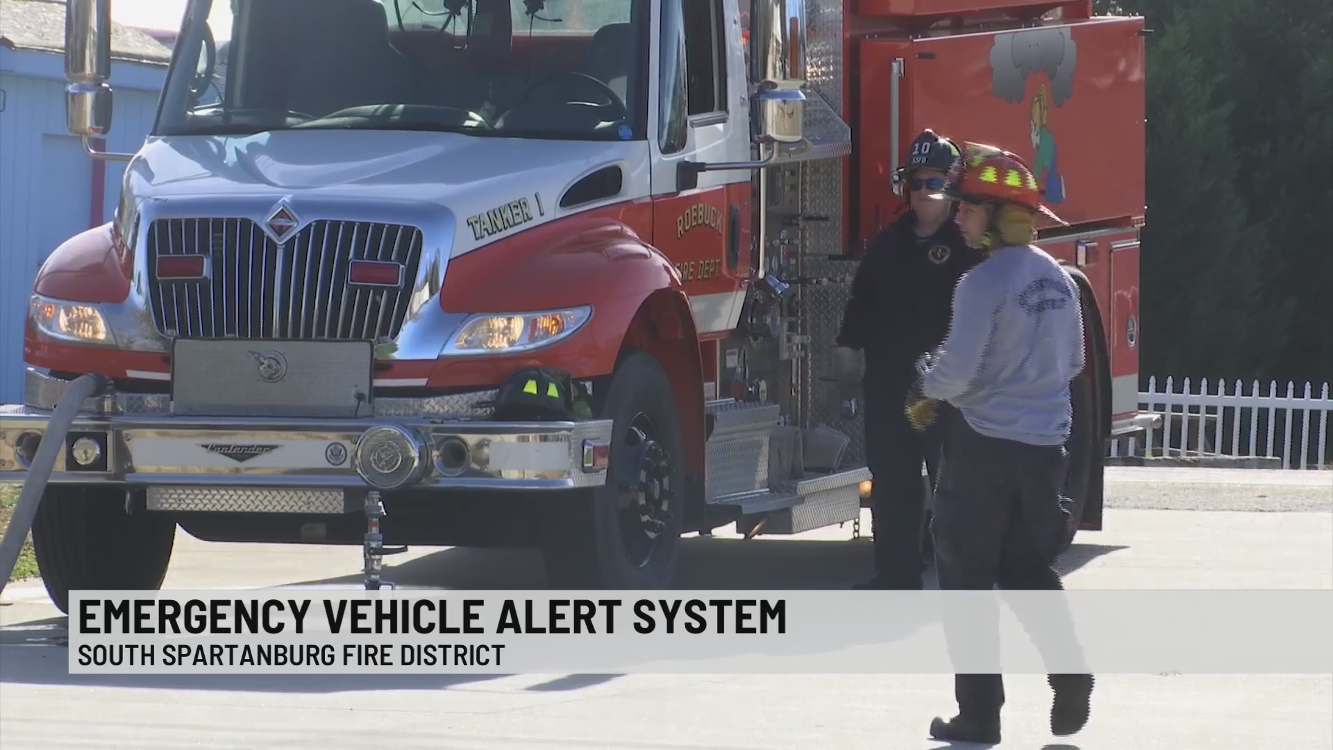 South Spartanburg Fire District installs new vehicle alert system ...