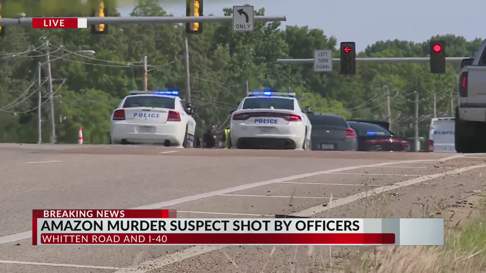Amazon murder suspect shot by officers on I-40 – WKRN News 2