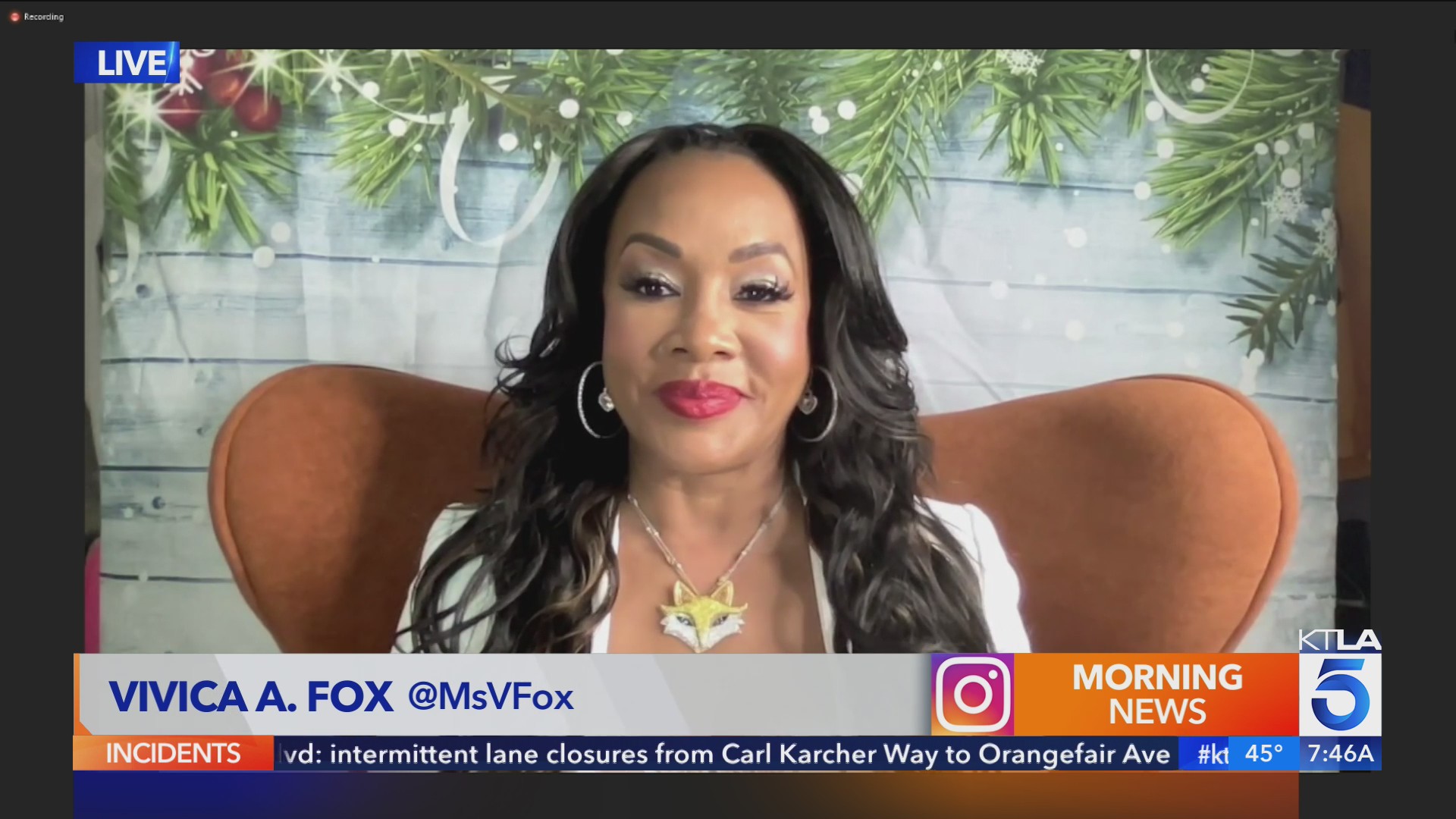 Vivica A. Fox stars in VH1’s ‘A New Diva’s Christmas Carol’ – KTLA