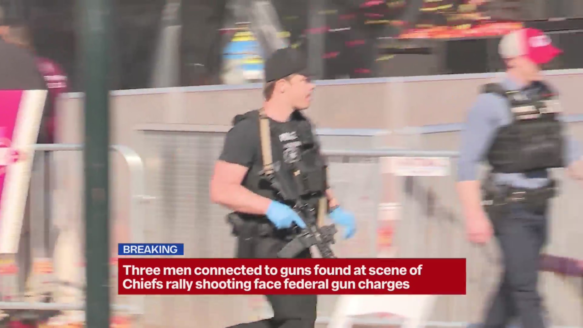 Three face federal gun charges from Chiefs parade – FOX8 WGHP