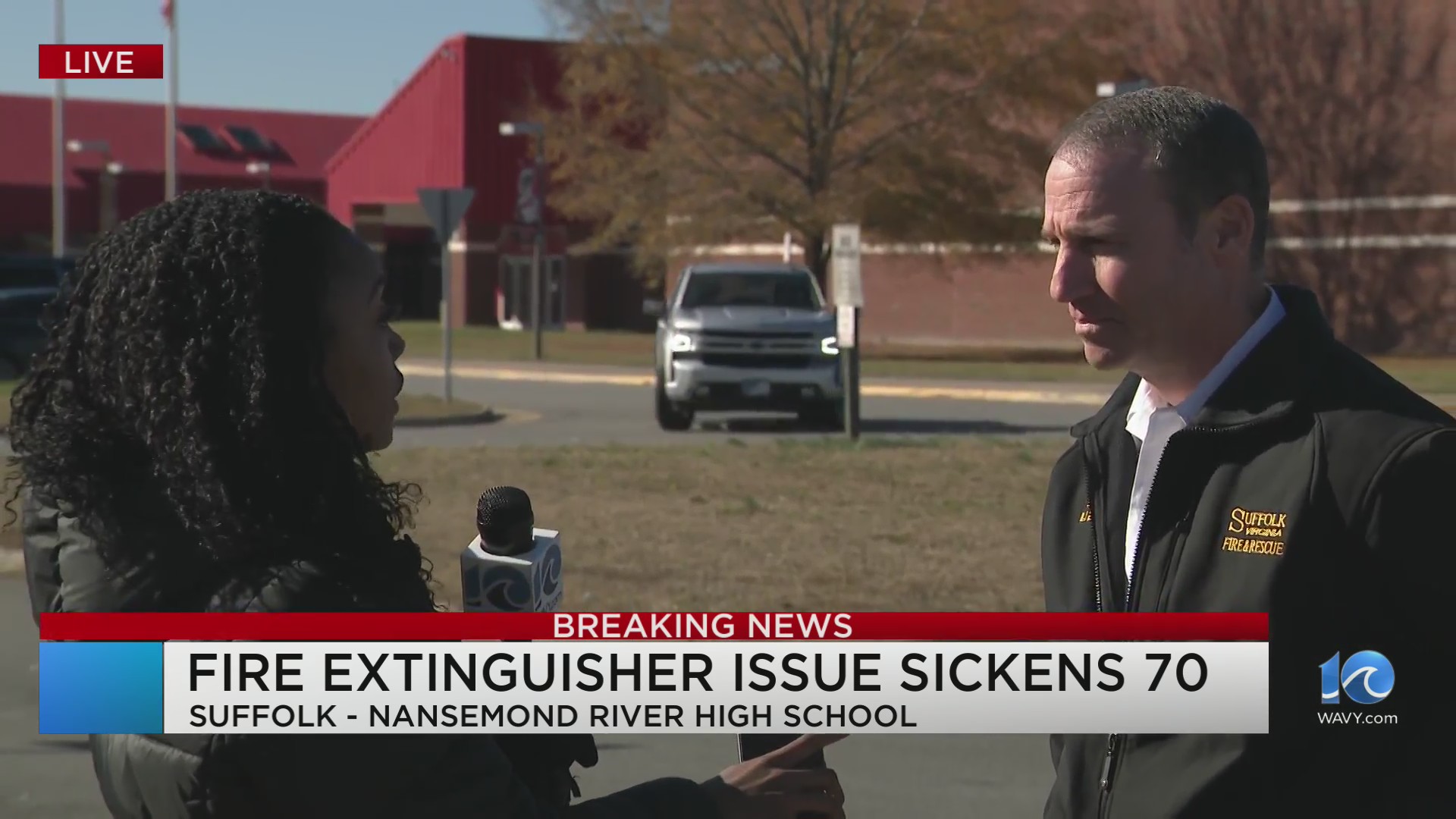 Live Interview: Suffolk Fire Chief explains what caused fire ...
