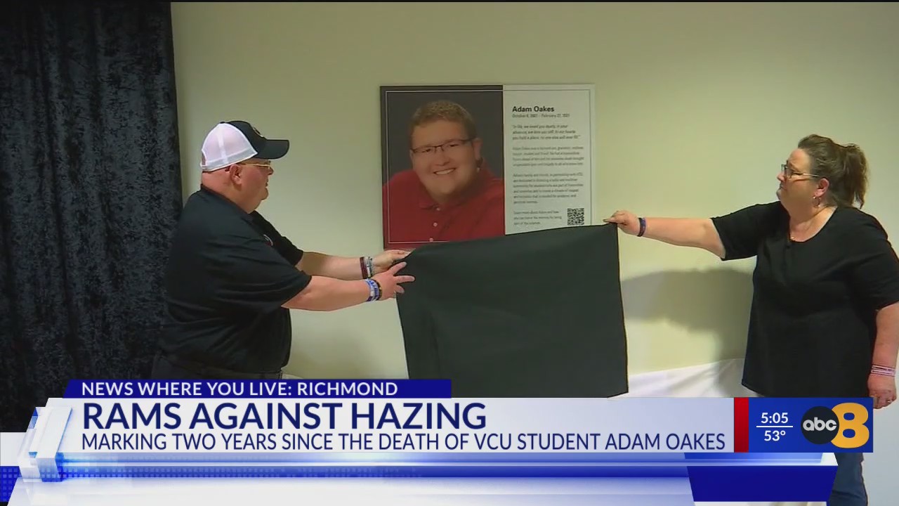 VCU, family members of Adam Oakes gather to honor the former student’s ...
