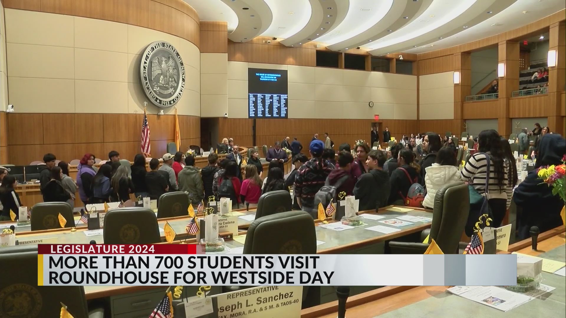 West Side Day brings Albuquerque students to the Roundhouse – KRQE NEWS ...