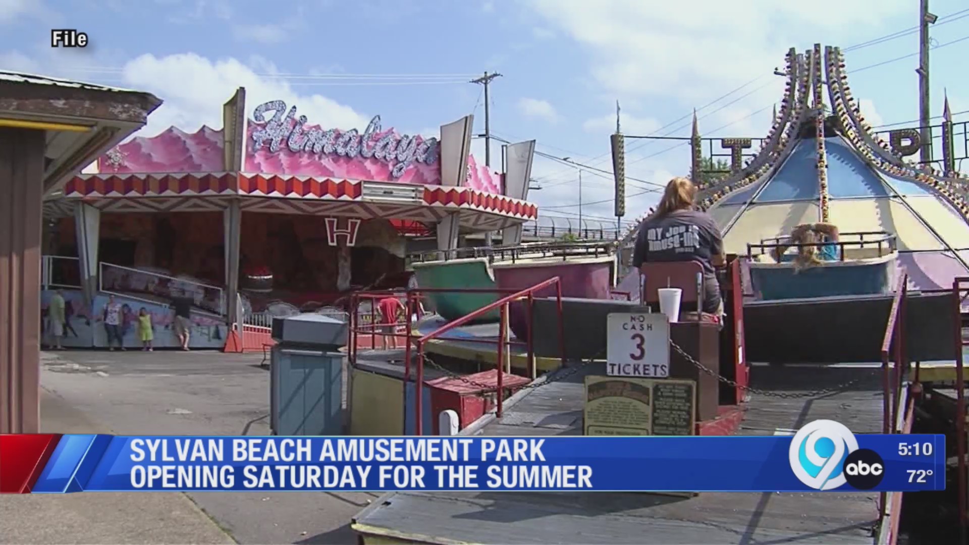 Sylvan Beach amusement park opens Saturday for the summer – WSYR