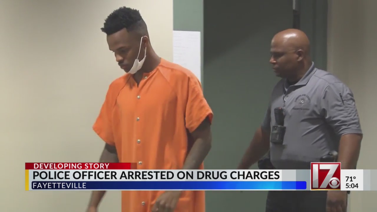 Fayetteville police officer arrested on drug charges – CBS17.com