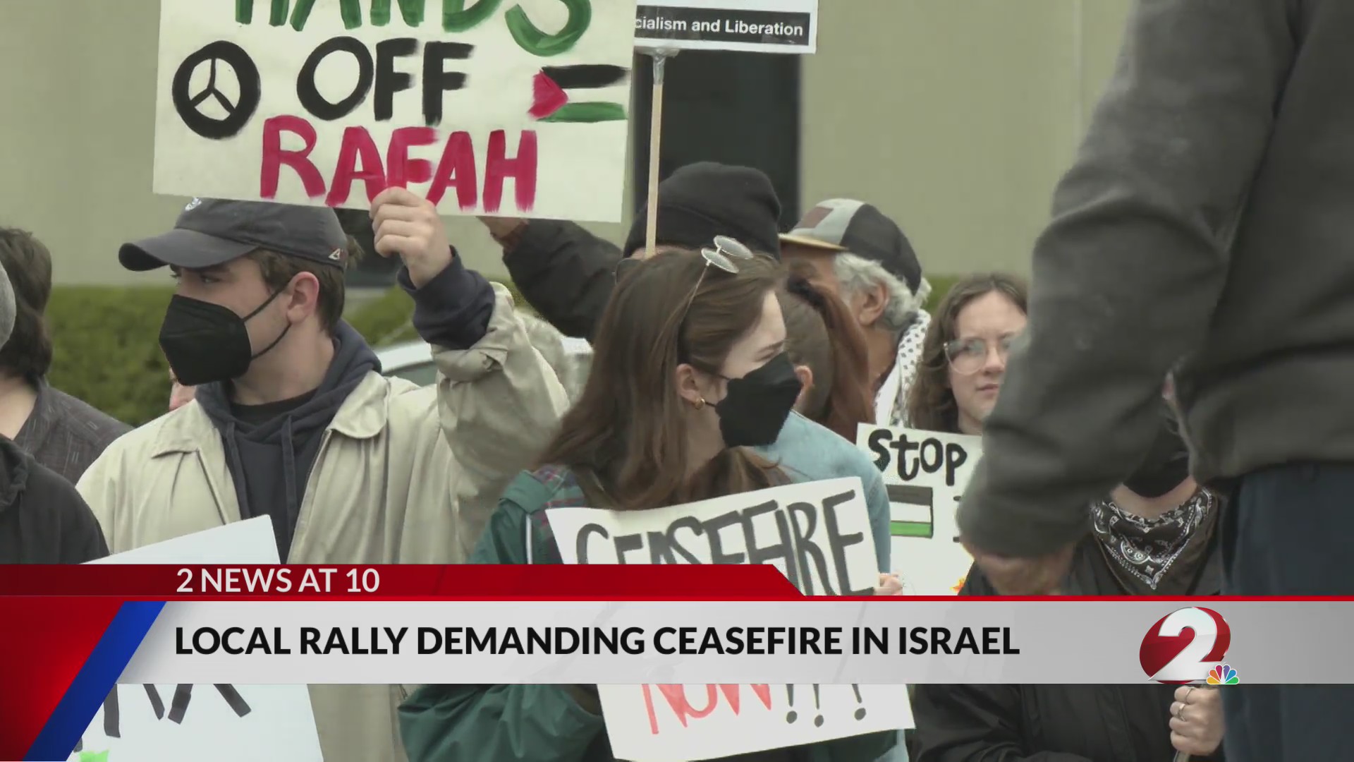 Dayton residents protest war in Gaza on Saturday – WDTN.com