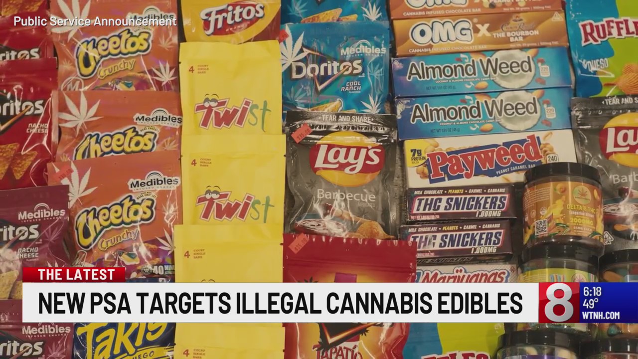 New PSA targets illegal cannabis edibles – WTNH.com