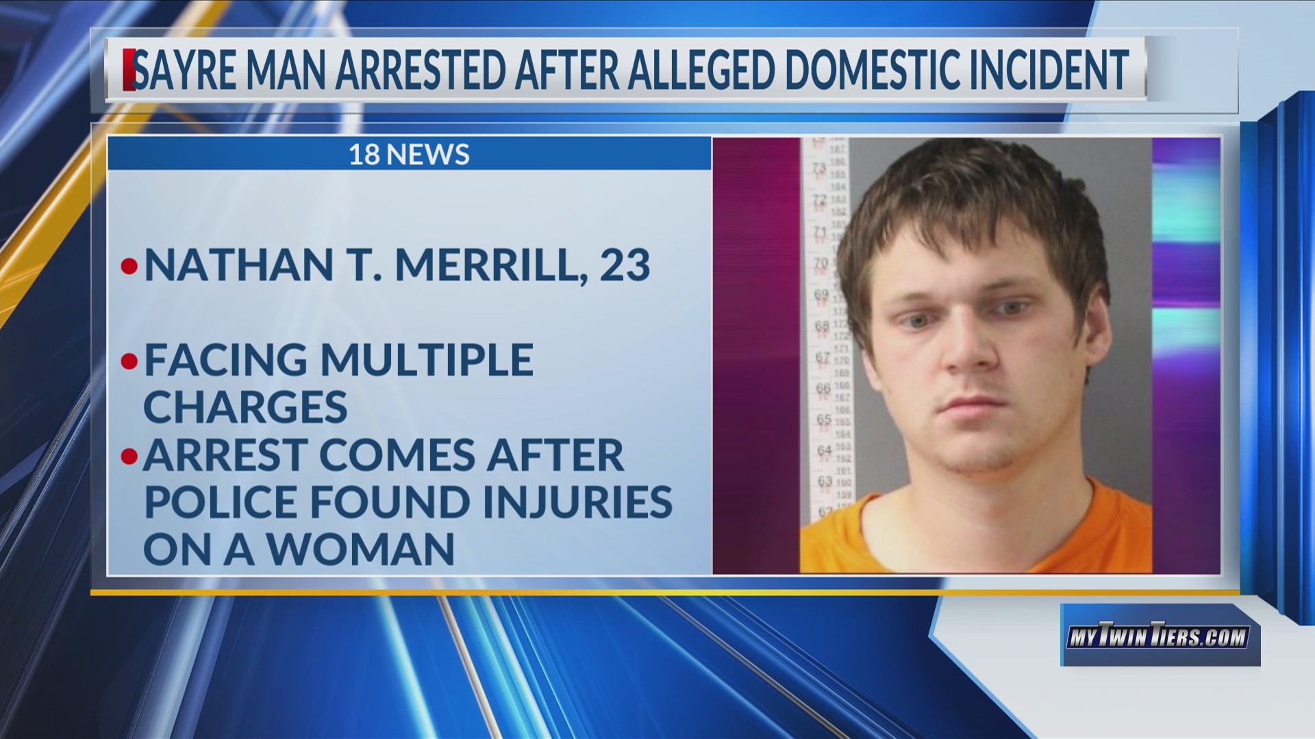Sayre man arrested after choking/assault domestic incident – WETM ...