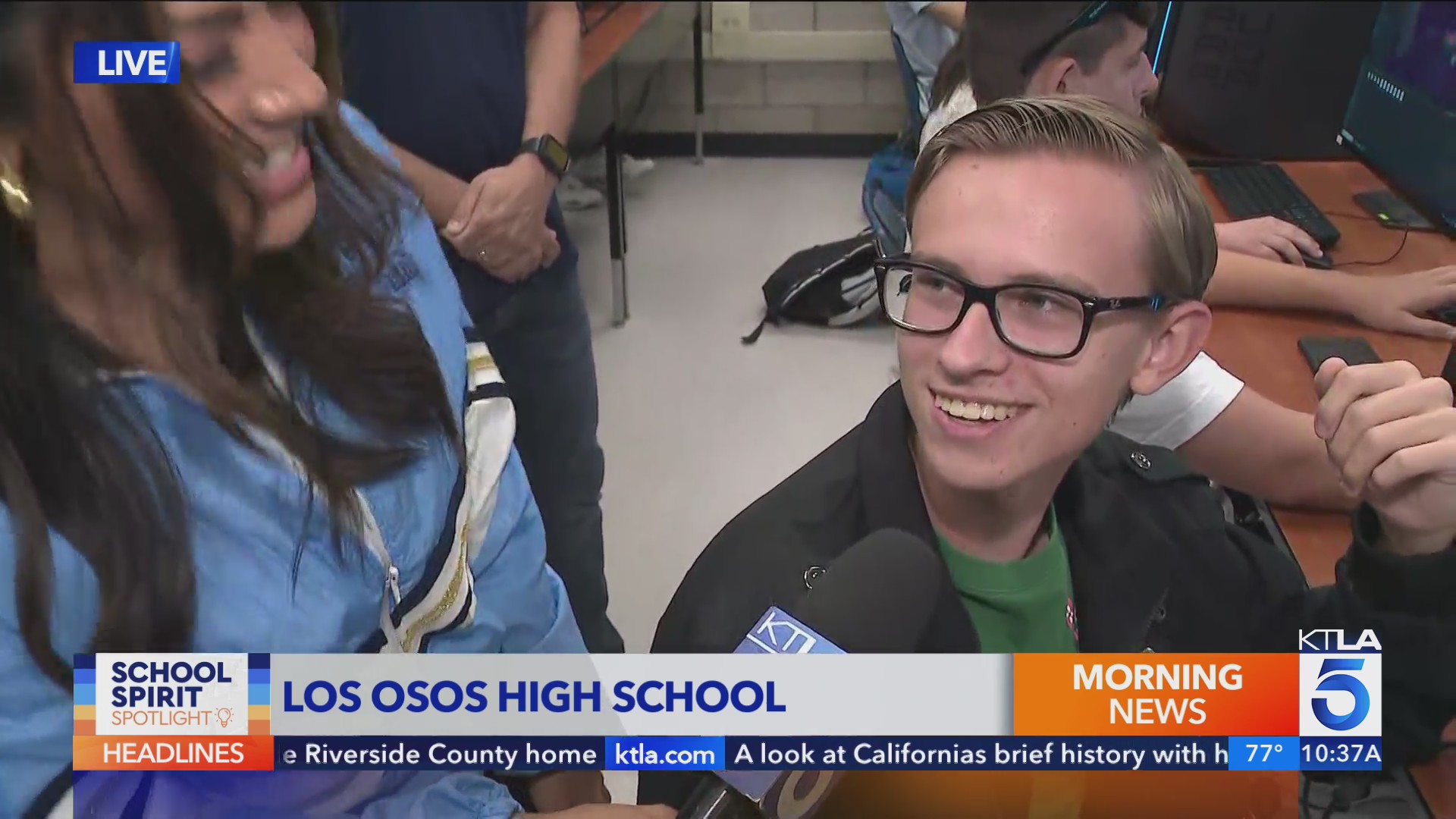 School Spirit Spotlight: Los Osos High School (10 a.m.) – KTLA