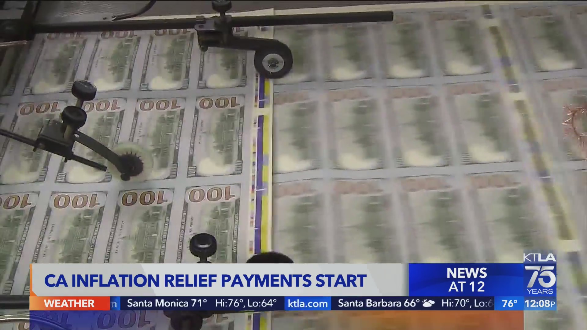 California inflation relief checks go out today – KTLA