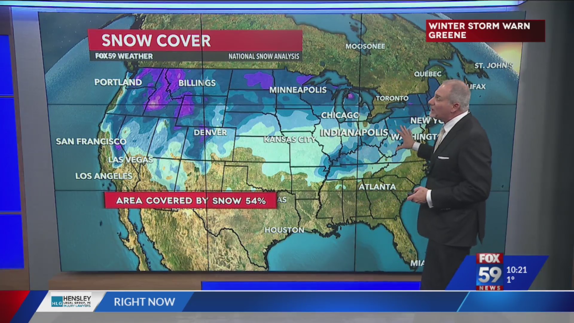 Some new snow, blowing snow and bitter wind chills overnight – Fox 59