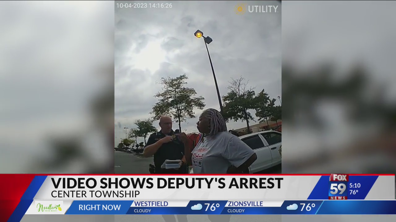 Body camera footage shows Center Township Constable cursing out police ...