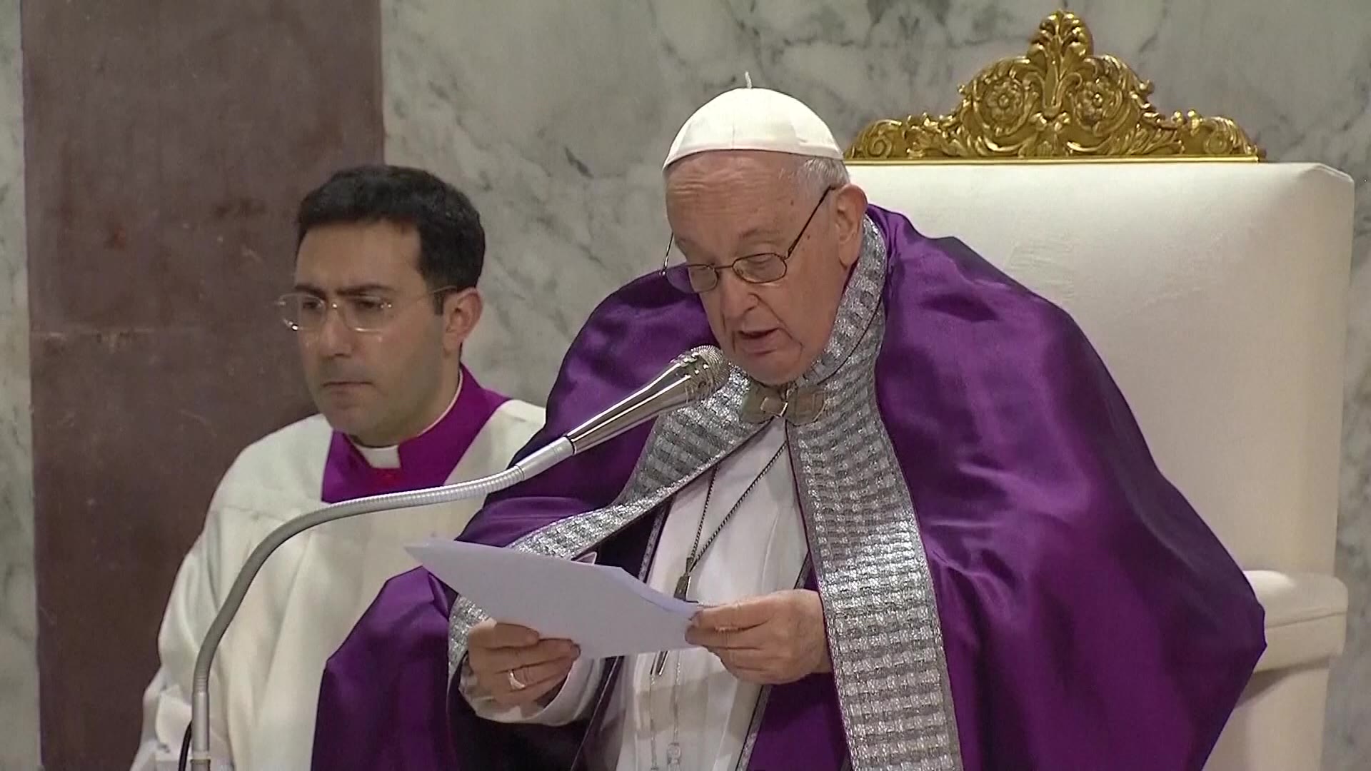 Pope Francis celebrates Ash Wednesday Mass – KLAS