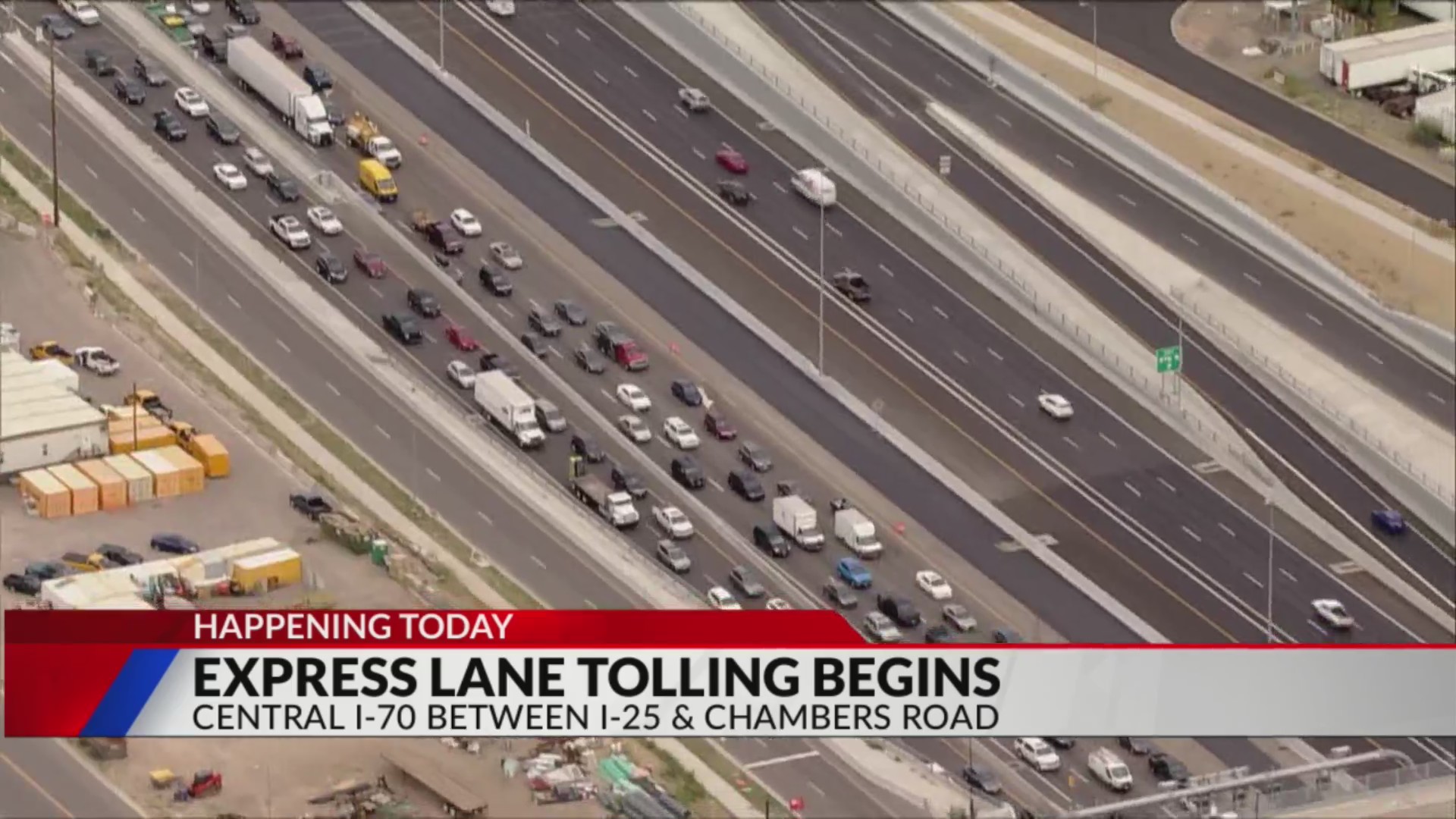 Central 70 express tolls begin Tuesday – FOX31 Denver