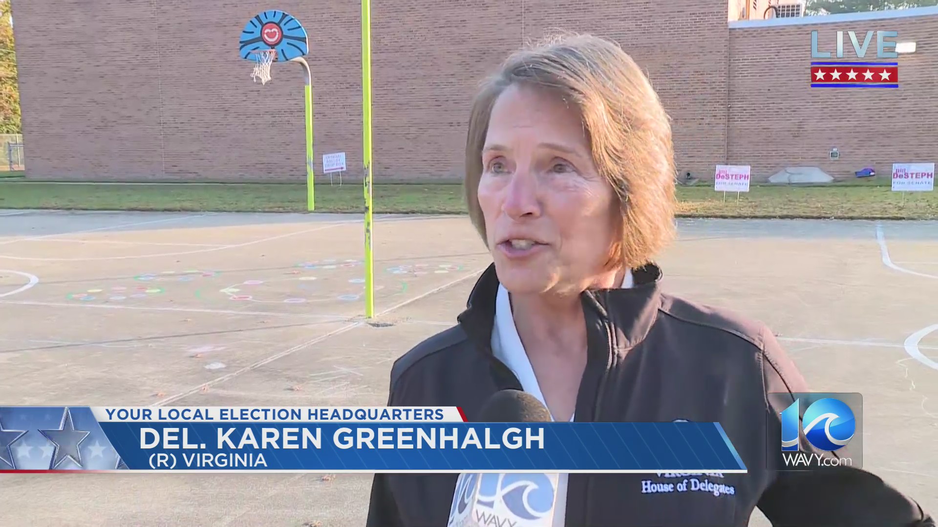 Election Day: WAVY talks with House of Delegates candidate Karen ...
