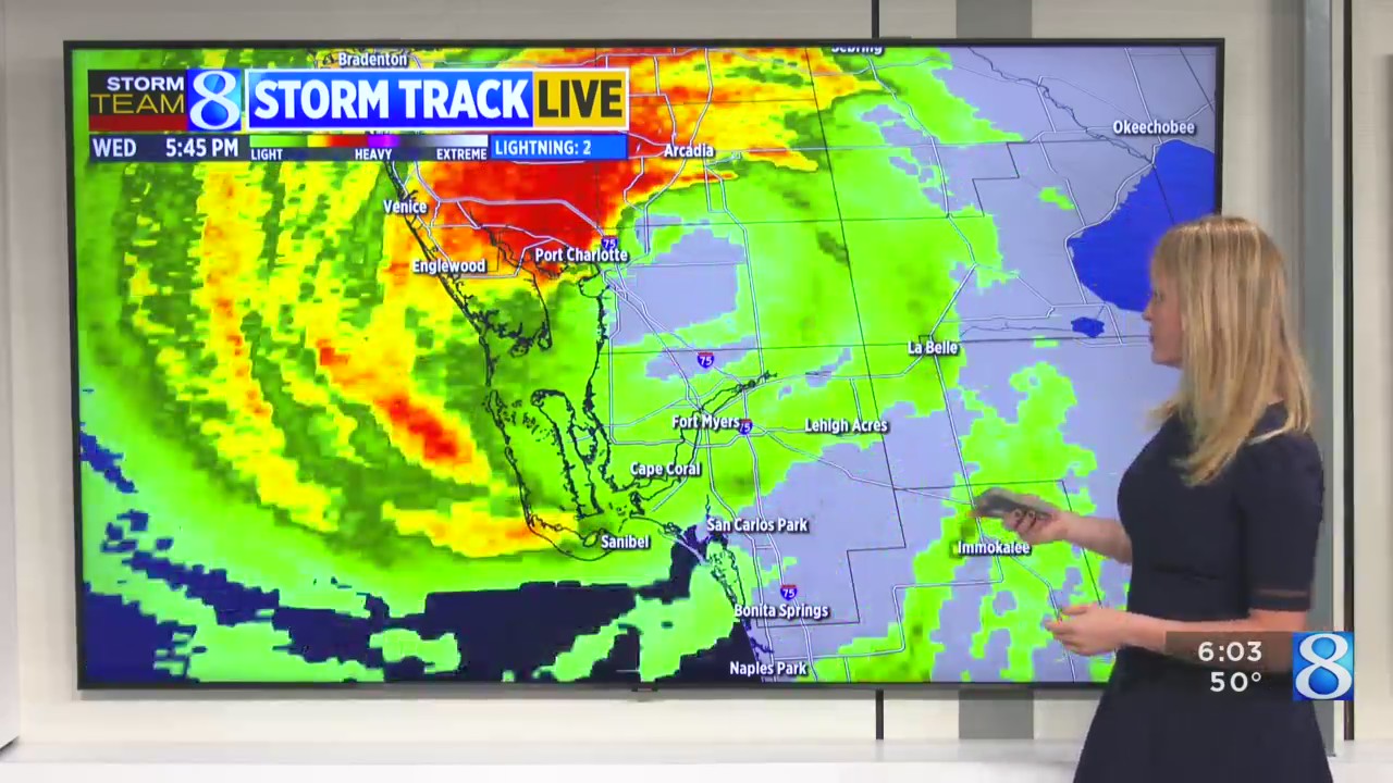 Storm Team 8 tracks Hurricane Ian as it makes landfall – WOODTV.com