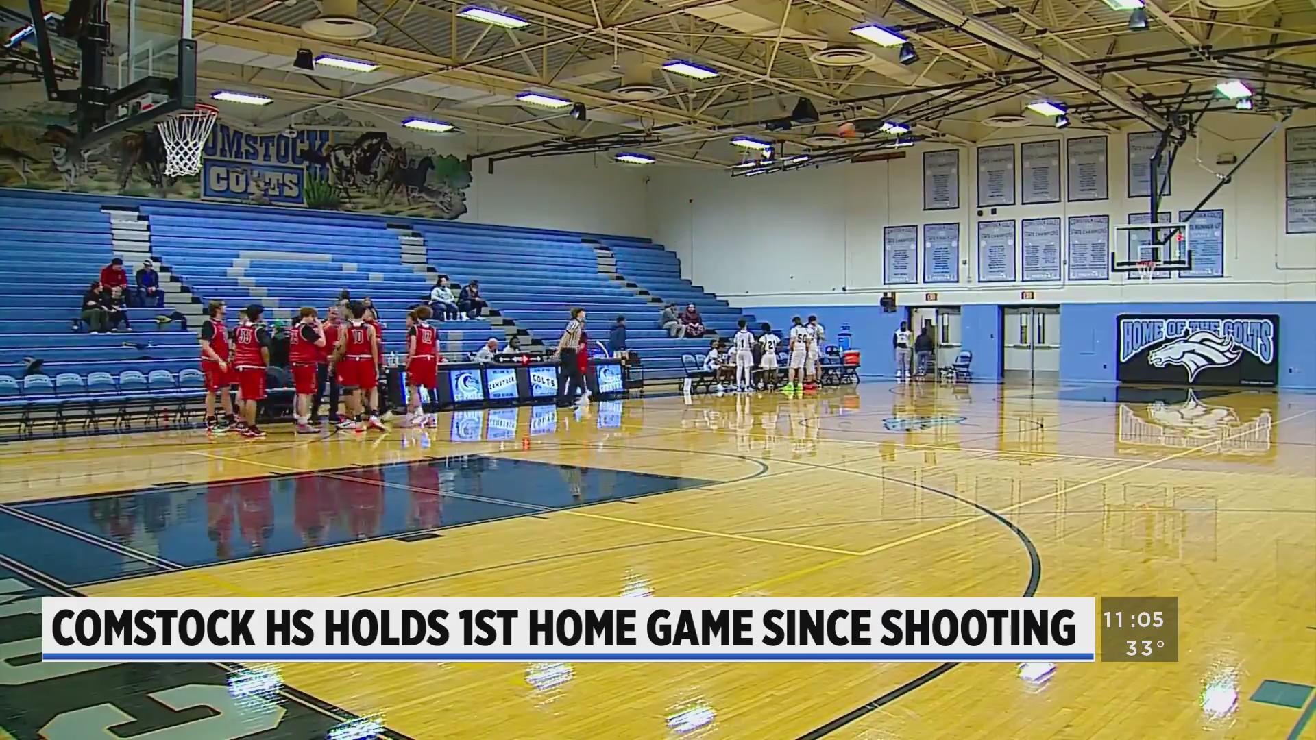 Comstock HS holds 1st home game with new safety measures since shooting ...