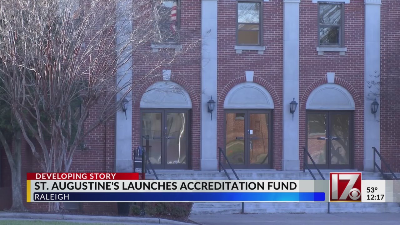 Saint Augustine’s launches accreditation fund – CBS17.com
