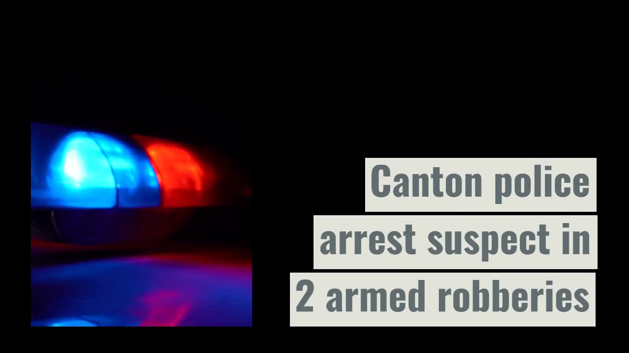 Suspect in 2 Canton armed robberies caught – Fox 8 Cleveland WJW