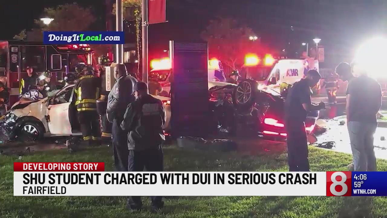 Sacred Heart University student charged with DUI in crash that injured ...
