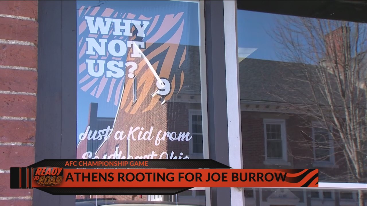 Athens loves its hometown boy, Joe Burrow – NBC4 WCMH-TV
