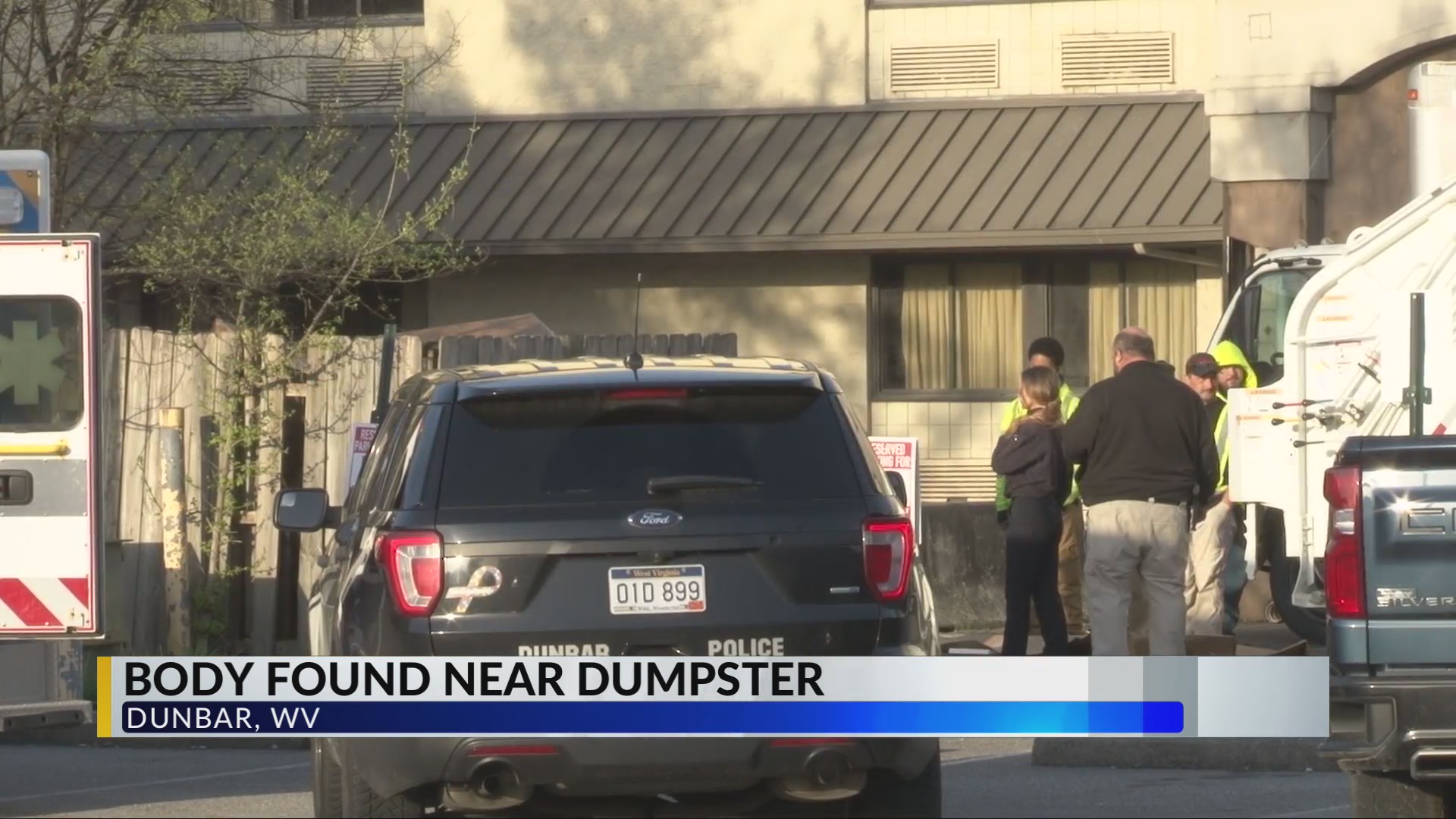 Body found near Dunbar dumpster – WOWK 13 News