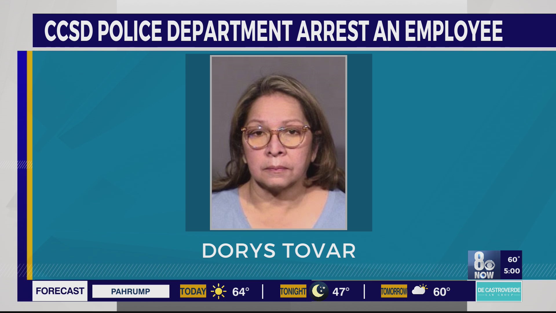 CCSD employee arrested, facing child abuse charges – KLAS