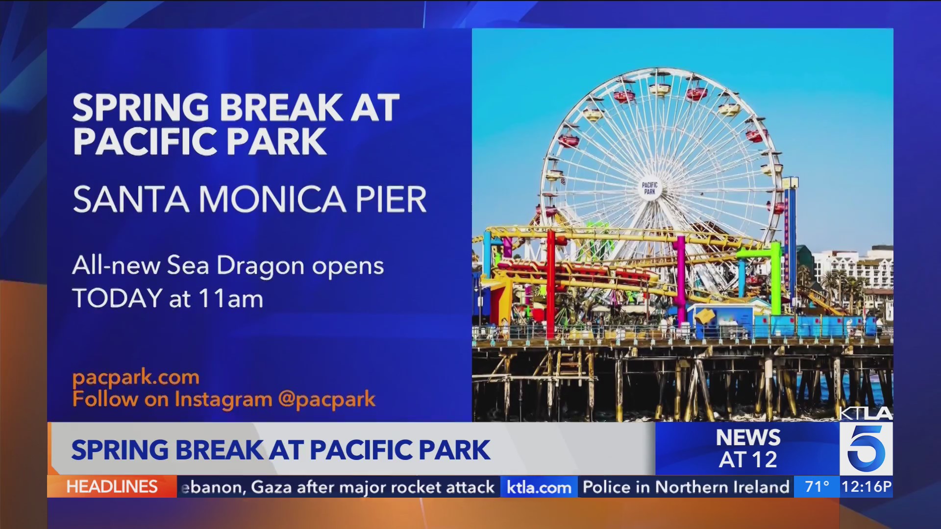 Pacific Park’s new Sea Dragon ride welcomes guests aboard – KTLA