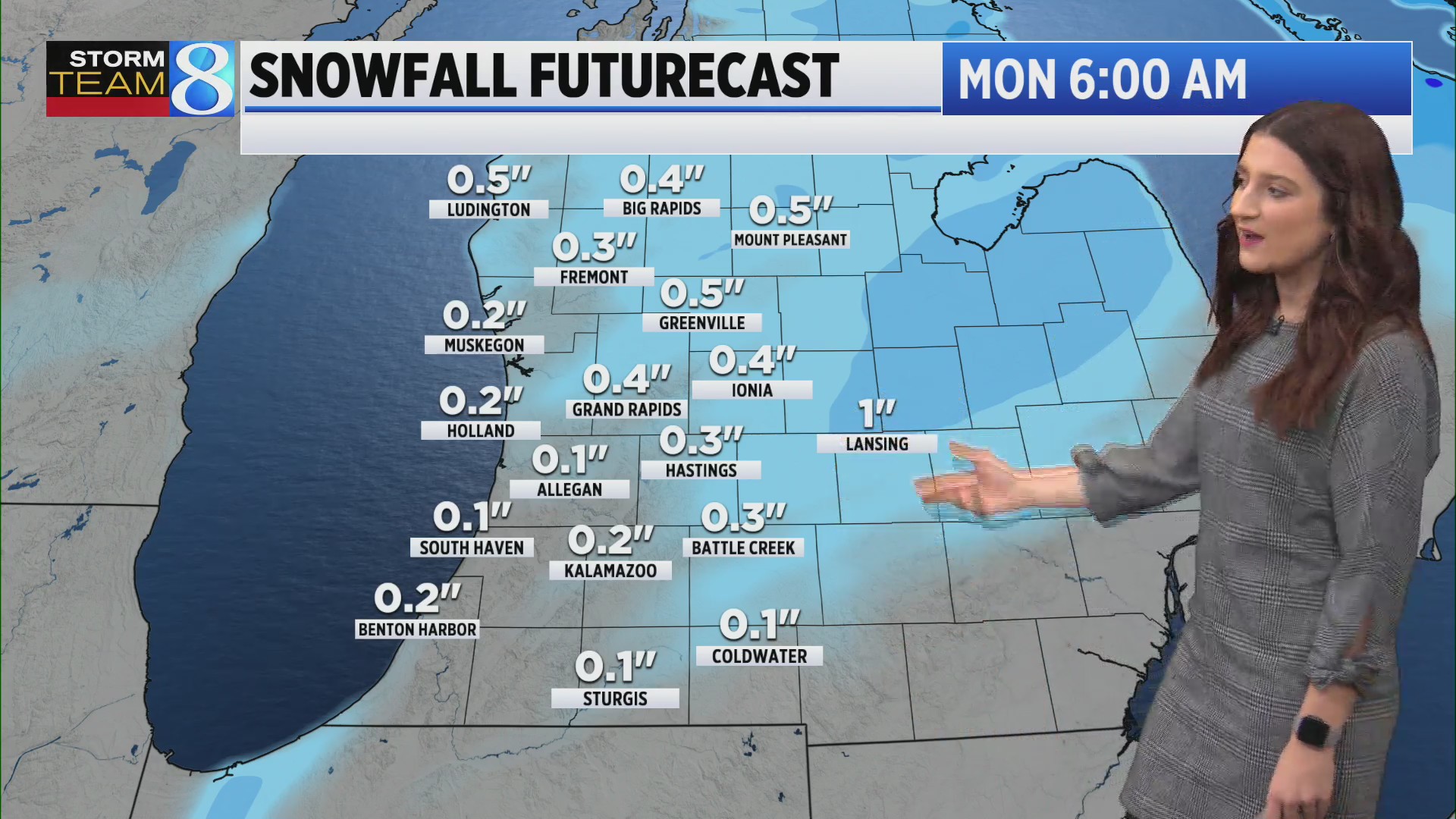 Storm Team 8 Forecast, 5:30 a.m., 012923 – WOODTV.com
