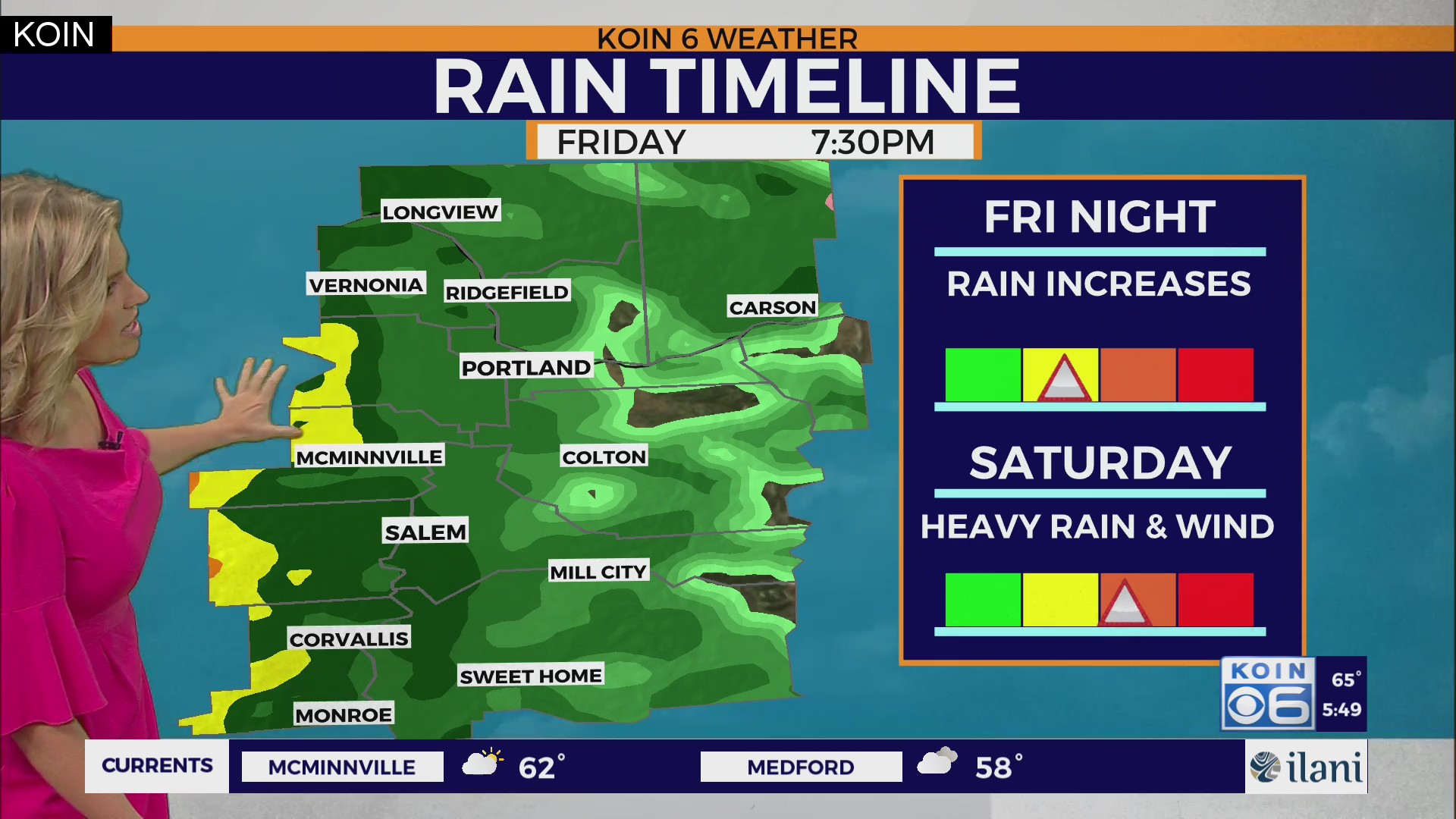 Weather forecast: Mostly dry Thursday with rain for Portland again ...