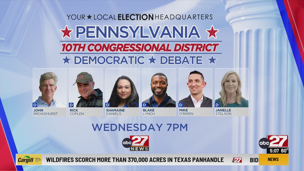 abc27 to host Pennsylvania 10th Congressional Democratic Debate – ABC27