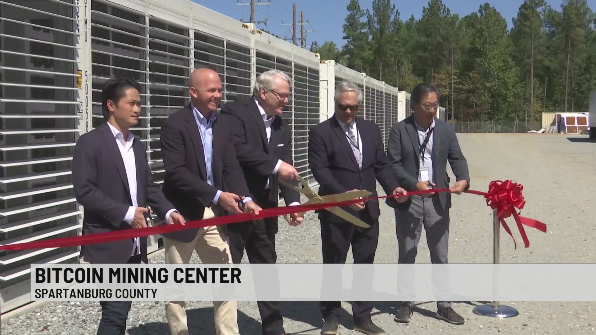 Bitcoin data mining center opens in Spartanburg Co. – WSPA 7NEWS