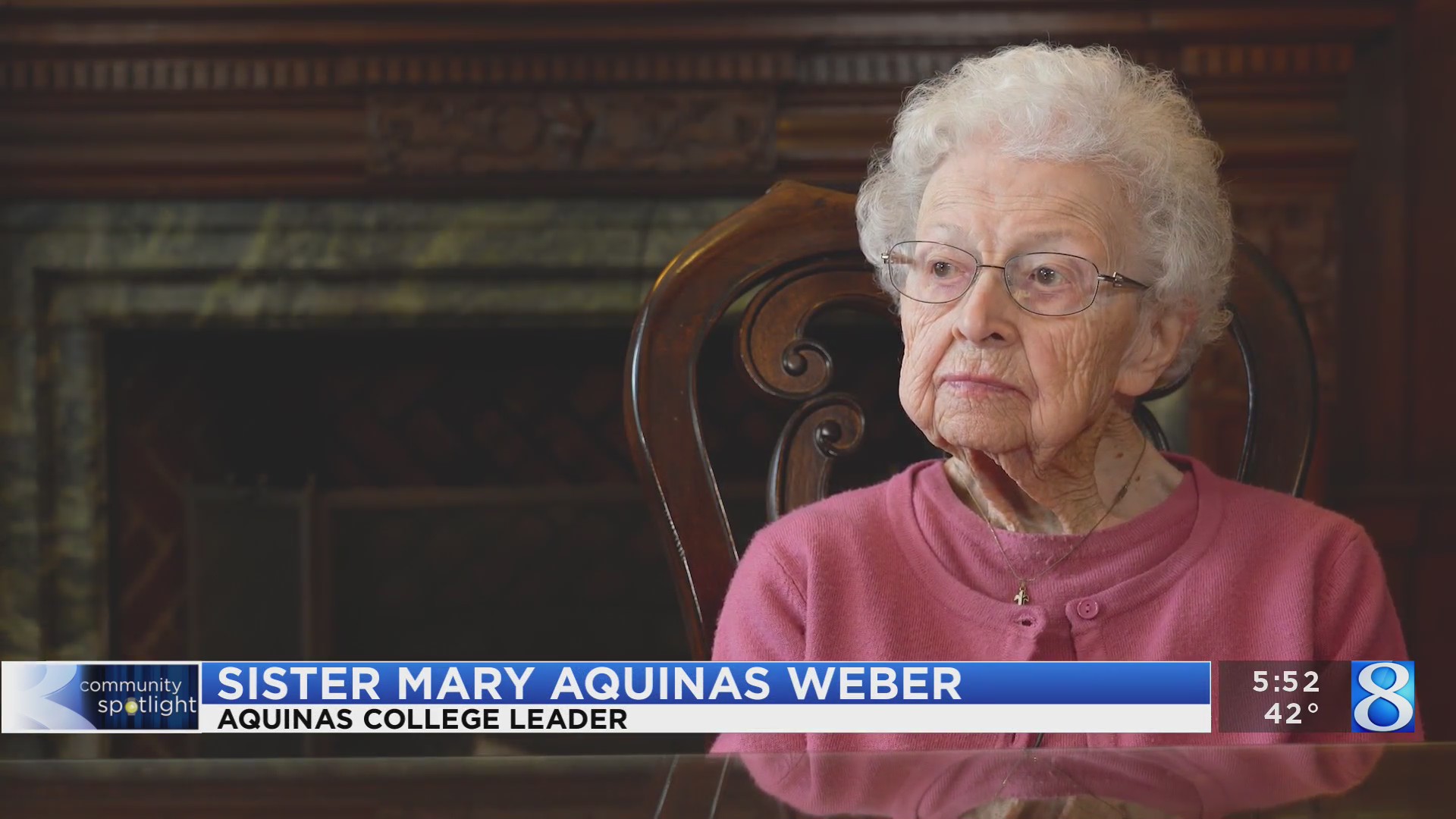 Sister Aquinas on 100th birthday: It’s just a number – WOODTV.com