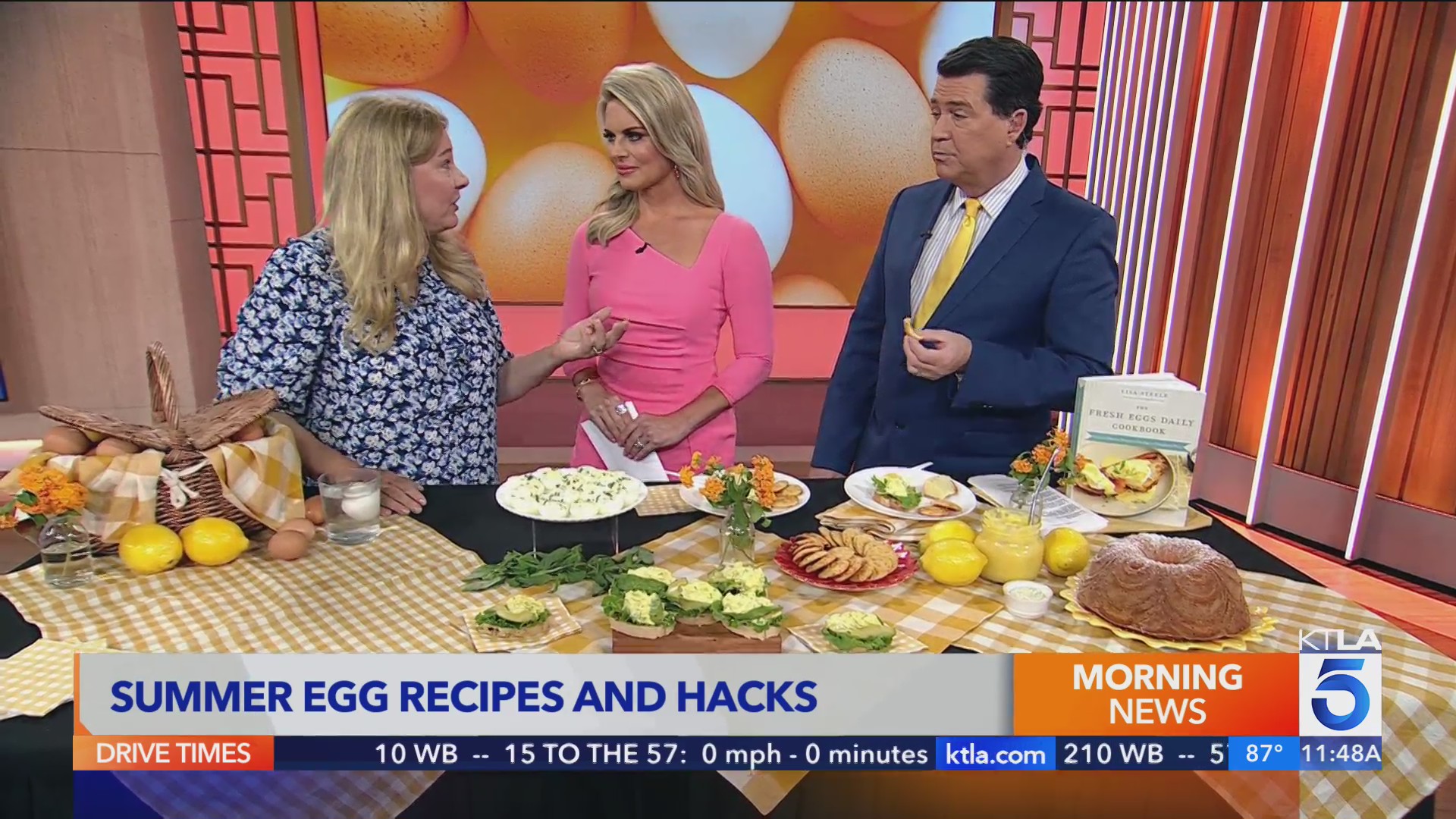Summer egg recipes & hacks with Lisa Steele – KTLA