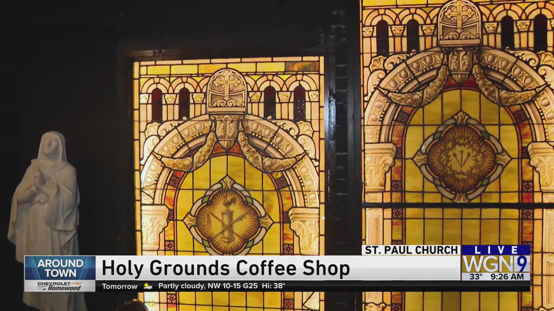 Around Town – Holy Grounds Coffee Shop – WGN-TV