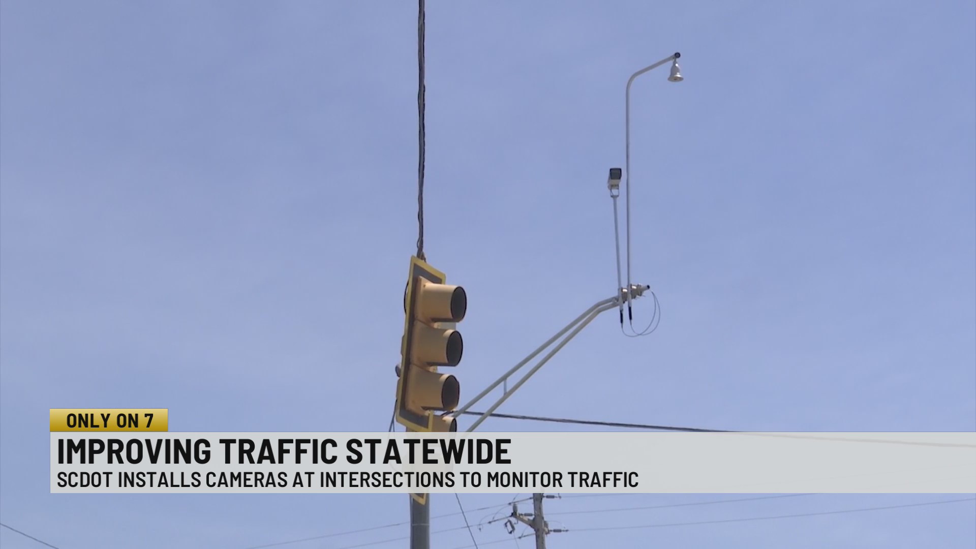 SCDOT installs cameras at intersections to monitor, improve traffic ...